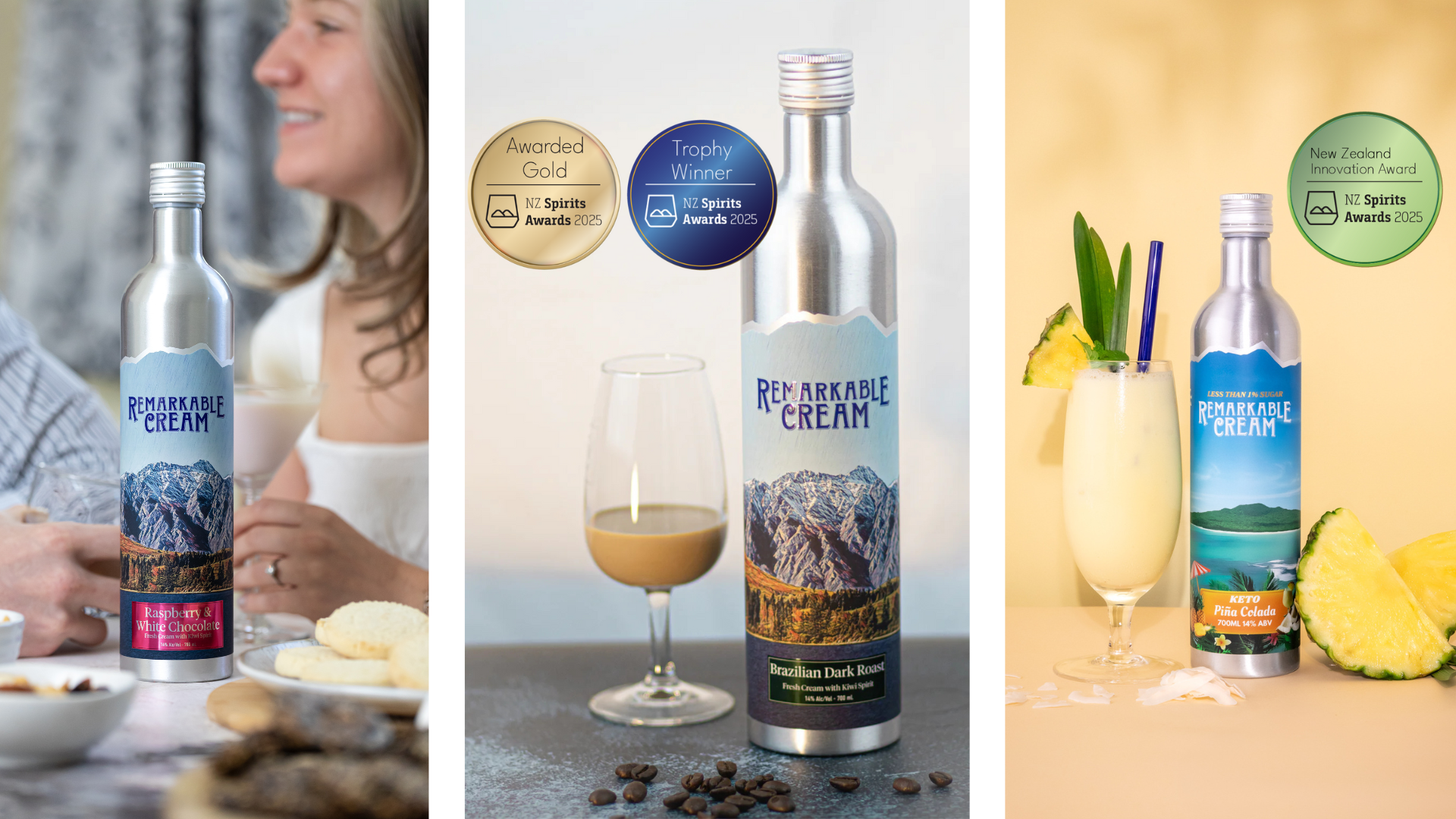 New Zealand's Premium Cream Liqueur | Remarkable Cream