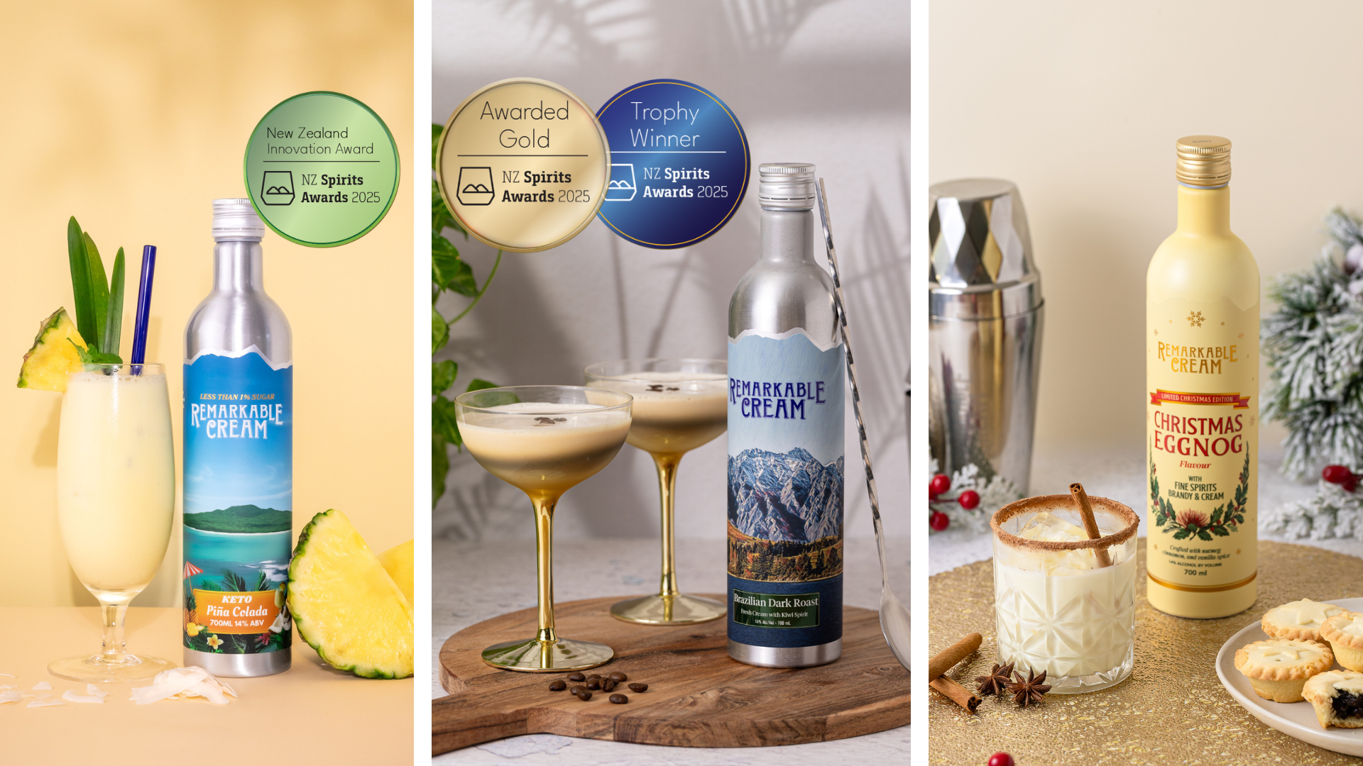 New Zealand's Premium Cream Liqueur | Remarkable Cream