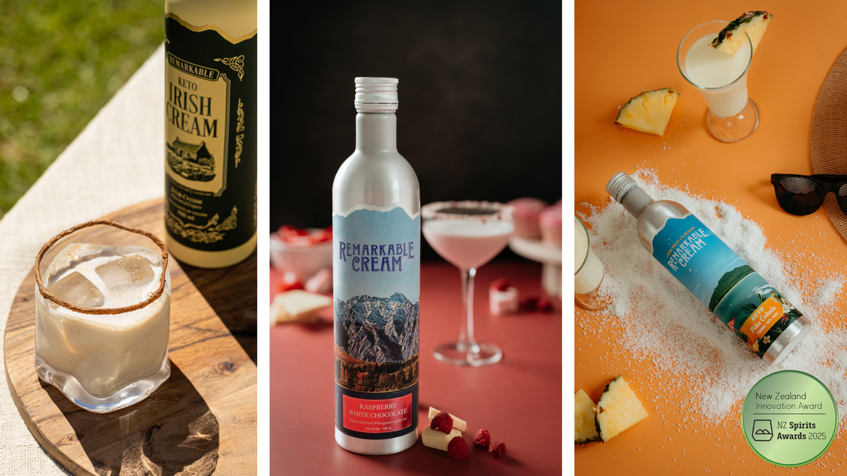 New Zealand's Premium Cream Liqueur | Remarkable Cream
