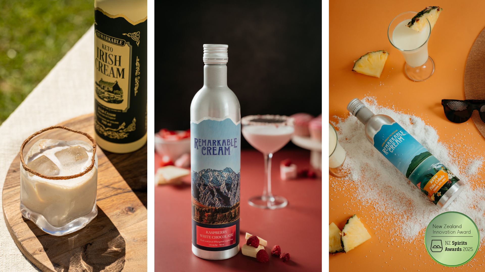 New Zealand's Premium Cream Liqueur | Remarkable Cream